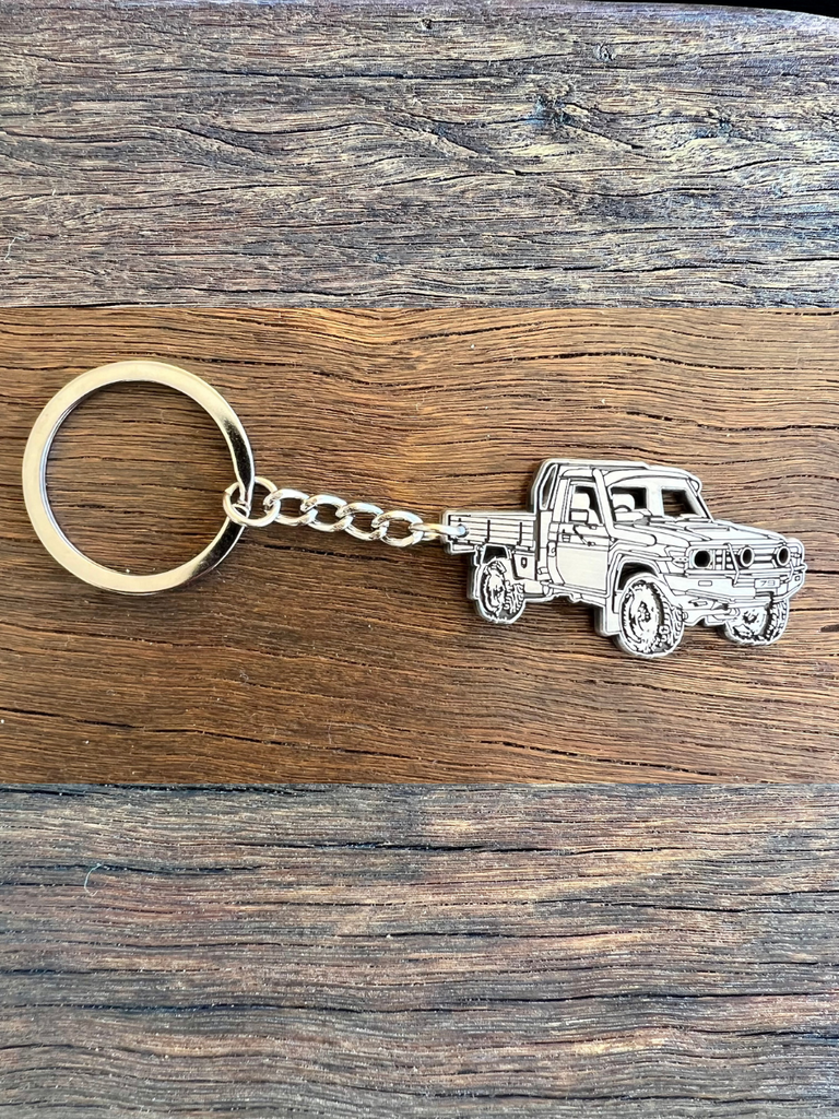 79 Series Land Cruiser - Single Cab Key Ring – Free 24 7