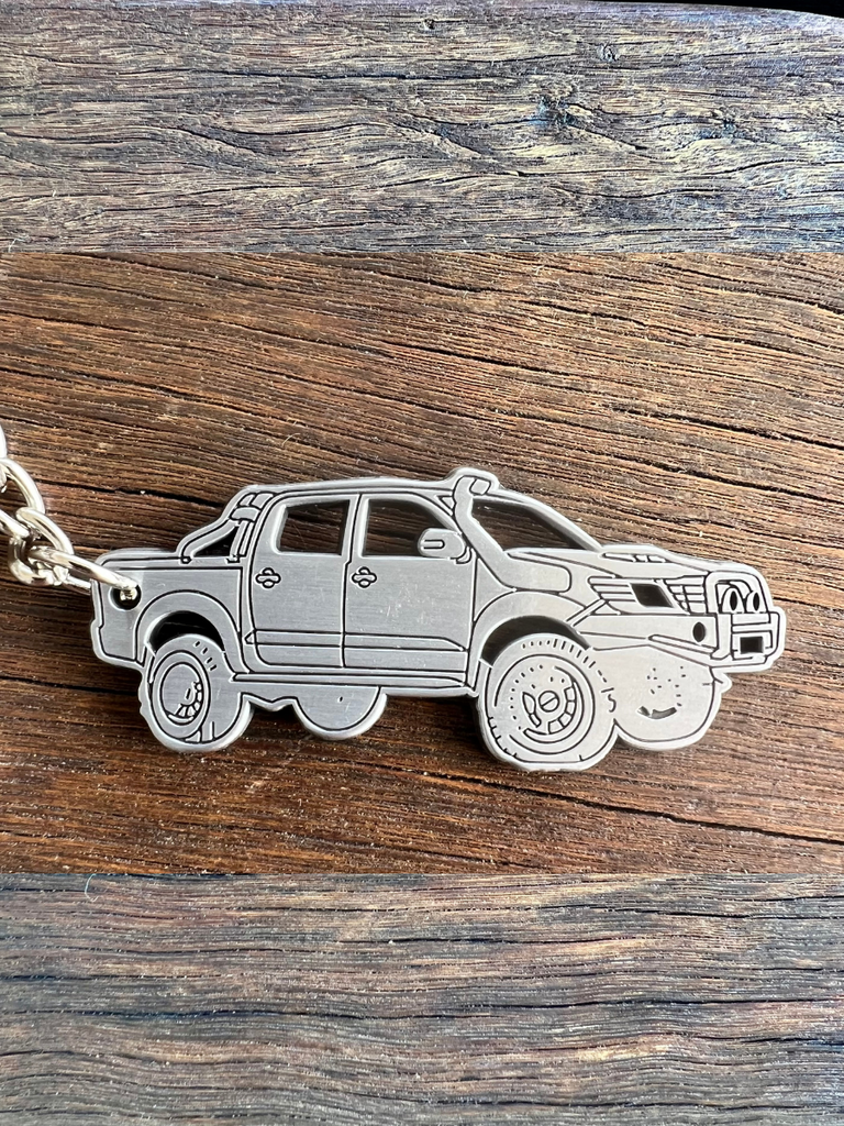 N70 HiLux - Metal Keyring – Free 24 7